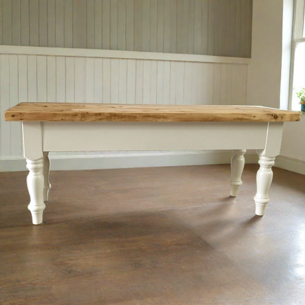 Farmhouse Kitchen Bench | Handcrafted | Reclaimed Wood – Cotswold ...